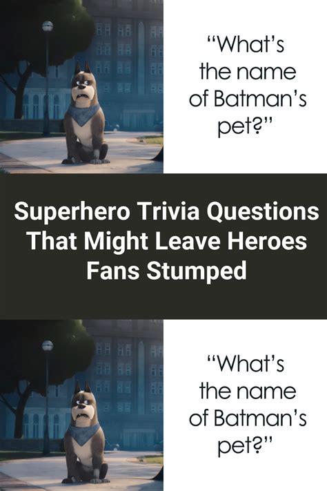 Superhero trivia questions that might leave heroes fans stumped – Artofit