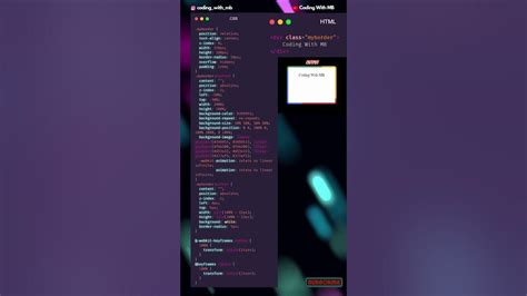 Rotating Border Animation With Html And Css Shorts Youtube