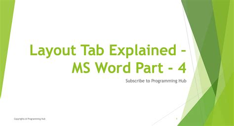 Layout Tab In Ms Word A Guide To Implement All Features By Reels Globe Medium