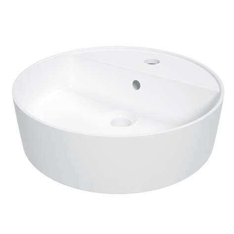 Round Cgr6u4b Lavabo En Céramique Deante