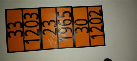 Kemler Kód A Un Kód By Lukáš Toman Download Free Stl Model