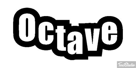 Octave Name Animated  Logo Designs