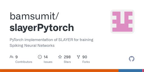 github bamsumit slayerpytorch pytorch implementation of slayer for