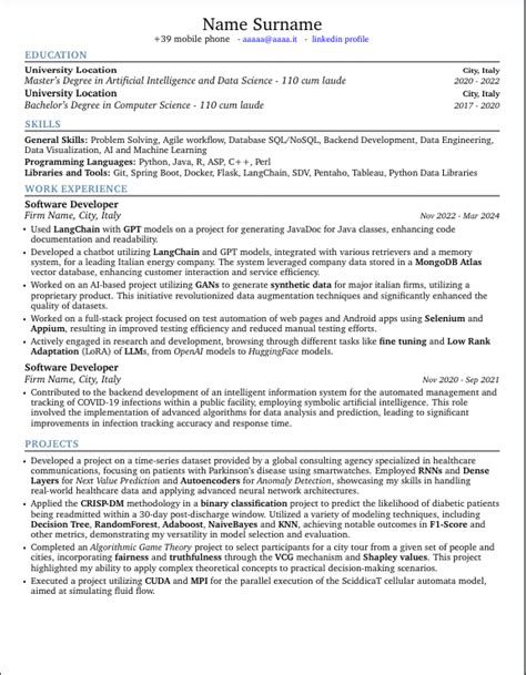 revisione cv data scientist ml eng r italiacareeradvice