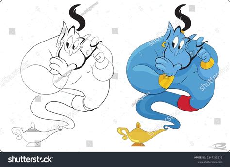 Aladdin Jin Over 133 Royalty Free Licensable Stock Illustrations