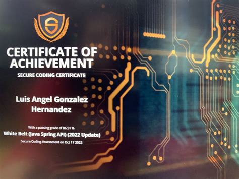 luis angel gonzalez hernandez on linkedin secure code warrior
