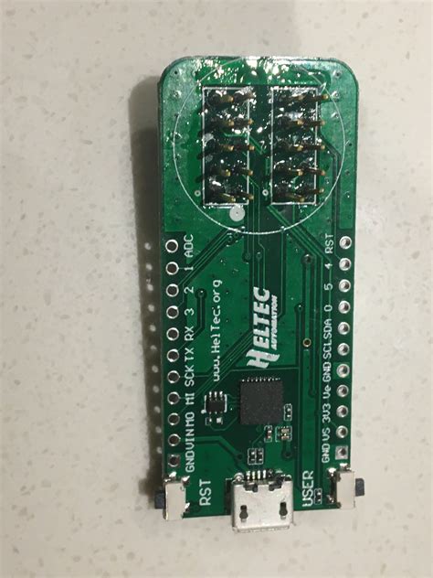 how to connect the cubecell capsule to a computer usb lora node