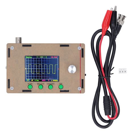 Digital Oscilloscope 2 4in Lcd 200khz Bandwidth 1msa S Dc 9v Signal