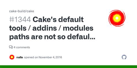 Cakes Default Tools Addins Modules Paths Are Not So Default As