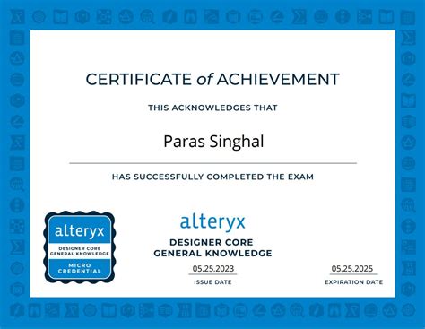 I Earned Alteryx Designer Core Certification Paras Singhal Posted On The Topic Linkedin