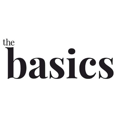 the basics youtube
