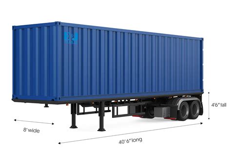 40ft Chassis Leasing Ej Trailer