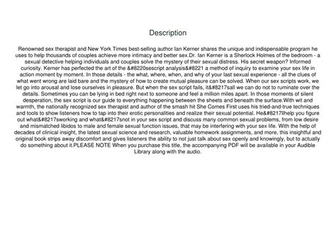 PPT PDF READ DOWNLOAD So Tell Me About The Last Time You Had Sex Laying Bare And PowerPoint