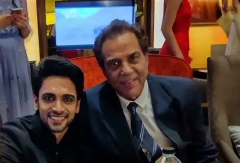 Actor Aakash Ahuja Wishes Dharmendra On His Birthday Calls Him Man