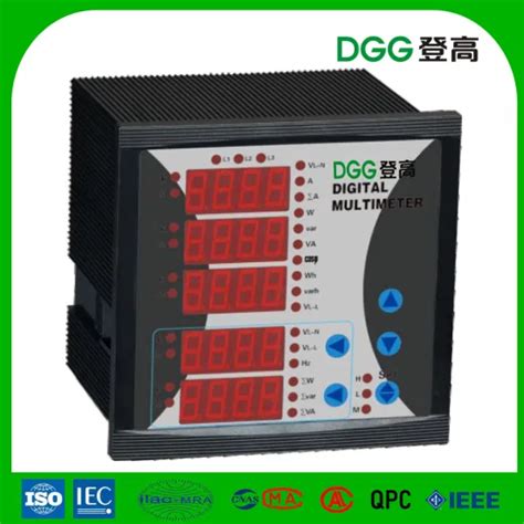 Digital Modbus Electricity Energy Current Single Phase RS485 Modbus Watt Hour Power Meter