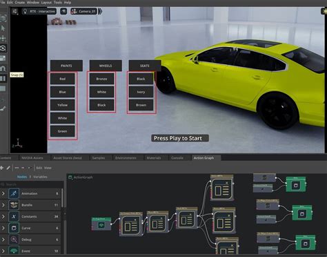 How Can I Create The Expandedcollapsed Ui With Action Graph Samples