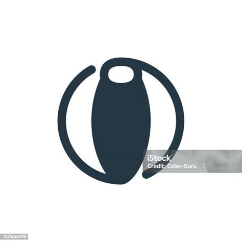 볼 아이콘입니다 웹 사이트 디자인 및 모바일 앱 개발 인쇄용 글리프 볼 아이콘 흰색 배경에 고립 된 가득 찬 여름 컬렉션의 볼 아이콘 0명에 대한 스톡 벡터 아트 및 기타