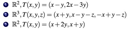 Solved Given The Operator T R N R N In The Indicated R N Chegg Com