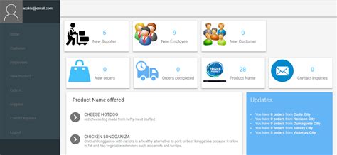 Online Frozen Foods Ordering System Source Code