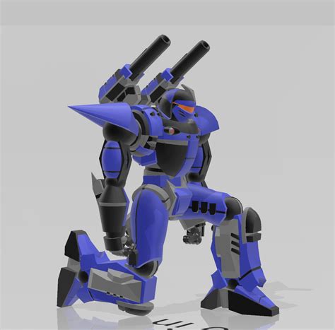 3d File Valius Val 109 🤖・template To Download And 3d Print・cults