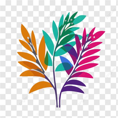 화려한 꽃 로고 프린트 벡터 흰색 배경에 잎의 단순한 다채로운 아이콘 그림자 없음 작은 프레임 중앙 Png 일러스트 및 벡터 에 대한 무료 다운로드 Pngtree