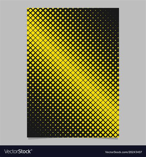 Retro Abstract Halftone Square Pattern Background Vector Image