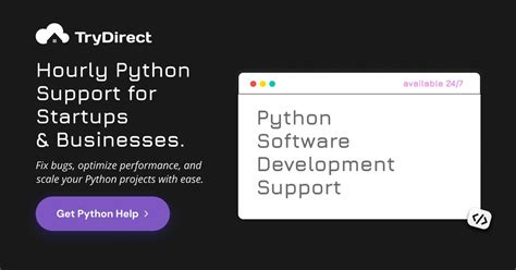 Python Pythondev Support Codesupport Backend Bugfix Cicd