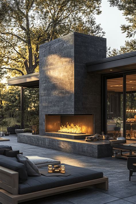 25 Dramatic And Bold Modern Fireplace Inspirations To Try Modern