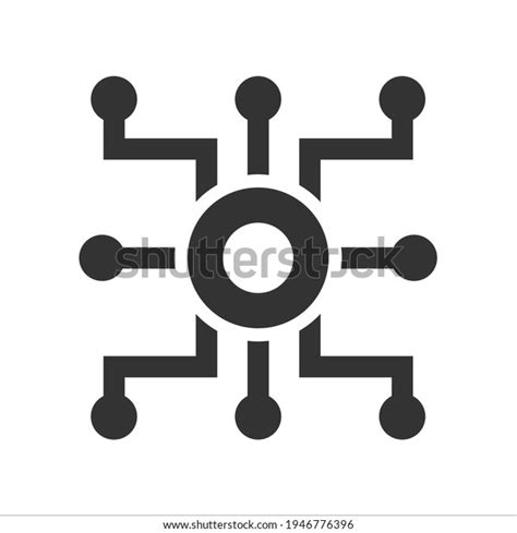 Connection Network Icon Vector Graphics Stock Vector Royalty Free 1946776396 Shutterstock