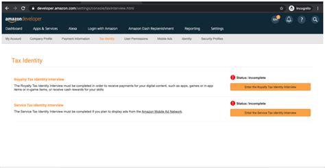 Kindle Fire Setting Up Your Amazon Developer Account Mag Designd Support
