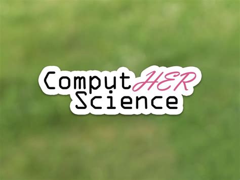 feminism women computer science sticker girl power coding developer equality aukleber seximus