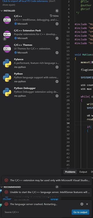 c c extension usage restriction message appears in cursor bug