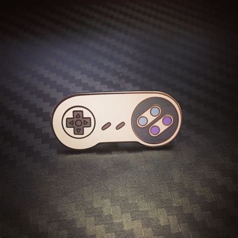 Snes Controller Enamel Pin Etsy Canada Enamel Pins Pin Enamel Badges
