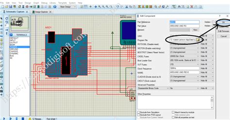 Dht11 Humidity Sensor With Glcd In Proteus With Arduino