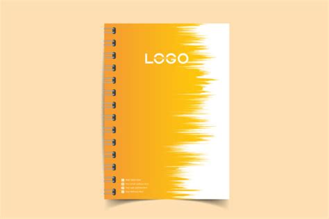 Notebook Cover Design Template Graphic By Ju Design Creative Fabrica