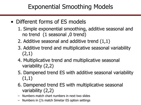 Ppt Cycles And Exponential Smoothing Models Powerpoint Presentation Free Download Id 2805338
