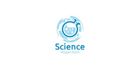 Science And Research Lab Logo Design Codester