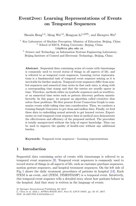 pdf event2vec learning representations of events on temporal sequences