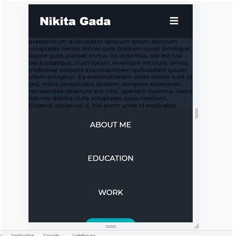 Portfolio NavBar HTML CSS FLEXBOX Stack Overflow