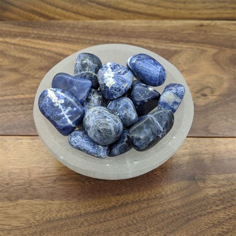 Sodalite Polished Stone Cristal Sodalite Tumbled Stonesodalite Rolled