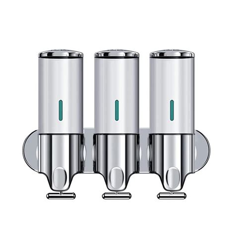 Комплект дозатор за душ гел шампоан течен сапун балсам или балсам за баня кухня хотел 3 Х