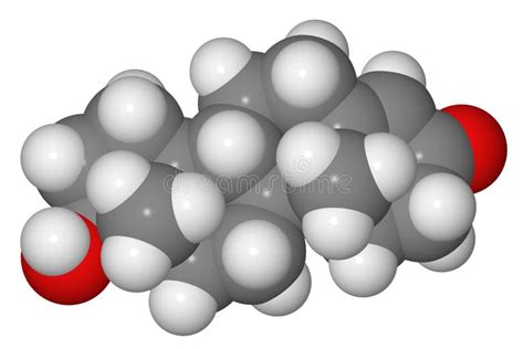 Testosterone Molecular Structure Stock Illustrations 647 Testosterone