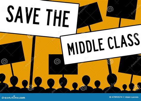 Middle Class Stock Illustration Illustration Of Action 47893574 Middle Class Stock Illustration Illustration Of Action 47893574