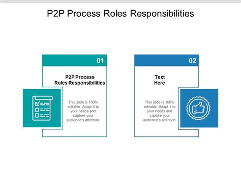 P2p Process Roles Responsibilities Ppt Powerpoint Presentation Show