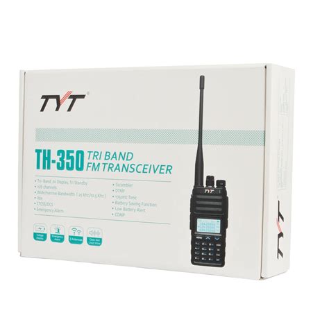 TYT TH-350 Portable Transceiver VHF UHF Tri band TYT TH350 Walkie ...