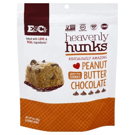 Heavenly Hunks Cookie Peanut Butter Chocolate Gluten Free Oz Case Of OZ Each Kroger