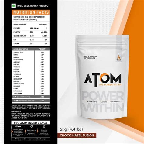 As It Is Atom Whey Protein Isolate — As It Is Nutrition