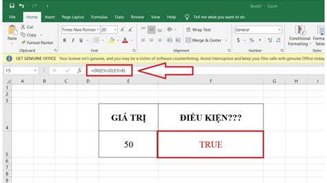 Hướng Dẫn Sử Dụng Hàm Or Trong Excel