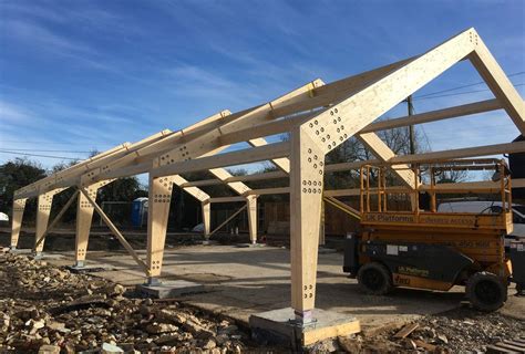 Unique Timber Frame Structure