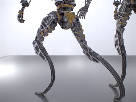 Scout Robot Gameready Model Unity Unreal Engine 3d Model In Robot 3dexport